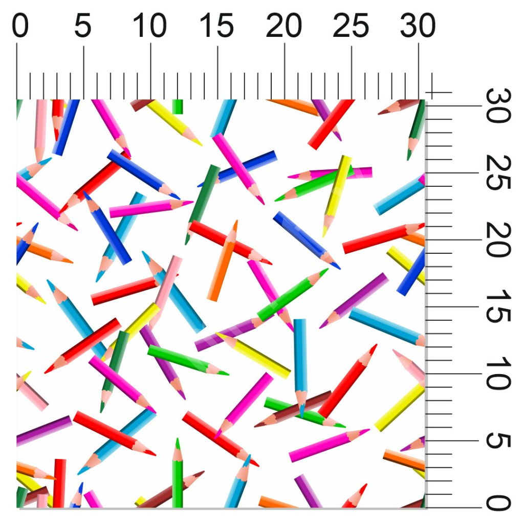 OB Metráž pastelky Funkční úplet 30300015 náš tisk na objednávku ...