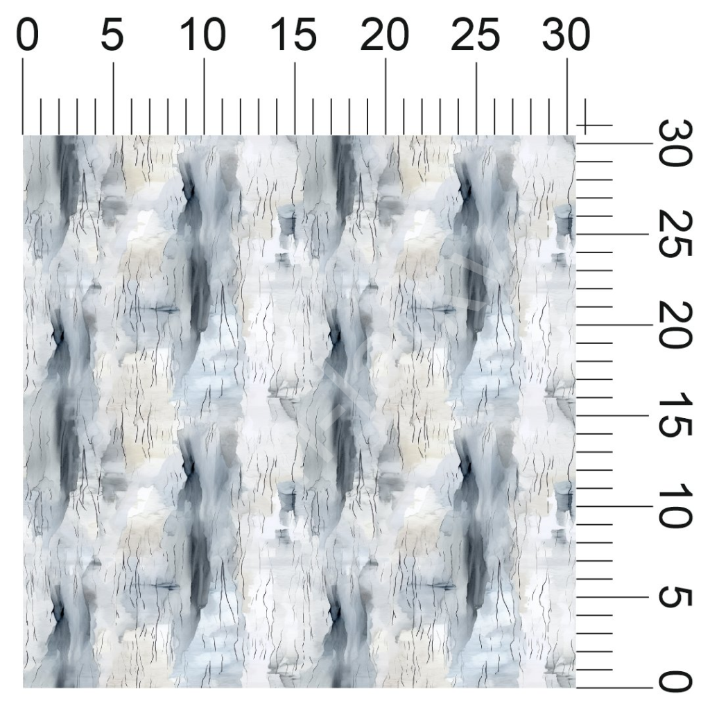 OB Metráž mramor - březová kůra Funkční úplet 30300015 náš tisk na ...