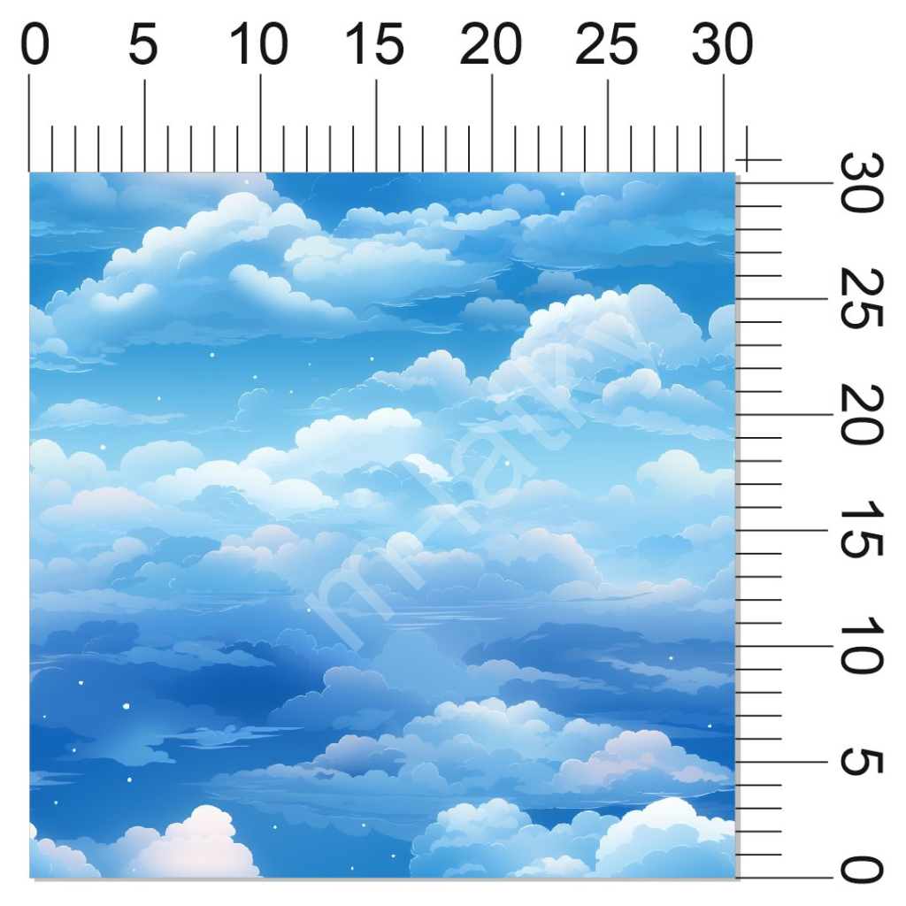 OB Metráž mraky (nebe, obloha) náš tisk na objednávku – výběr z ...