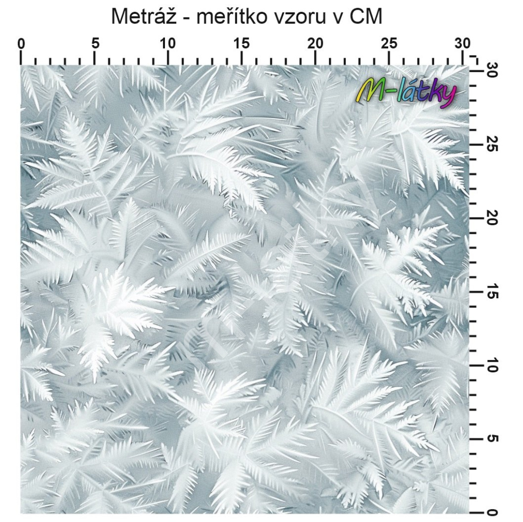 OB Metráž námraza náš tisk na objednávku – výběr z materiálů ;| m-latky ...