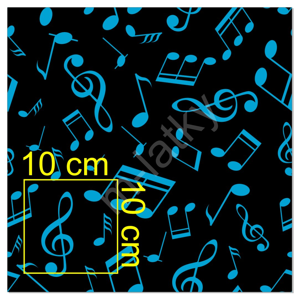 OB Metráž noty náš tisk na objednávku – výběr z materiálů ;| m-latky.cz ...