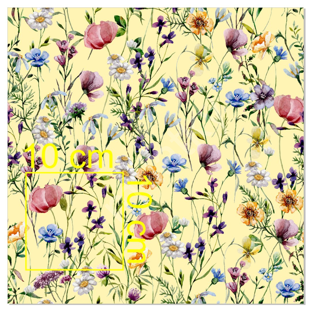 OB Vzor - luční květy softshell zimní výběr z variant materiálu - náš ...