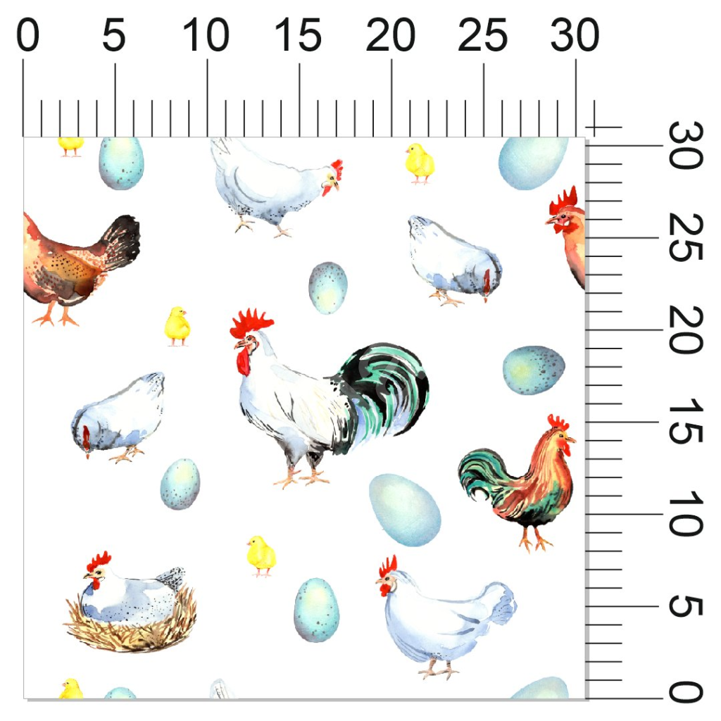 OB Vzor - slepice Funkční úplet 30300001 výběr z variant materiálu ...