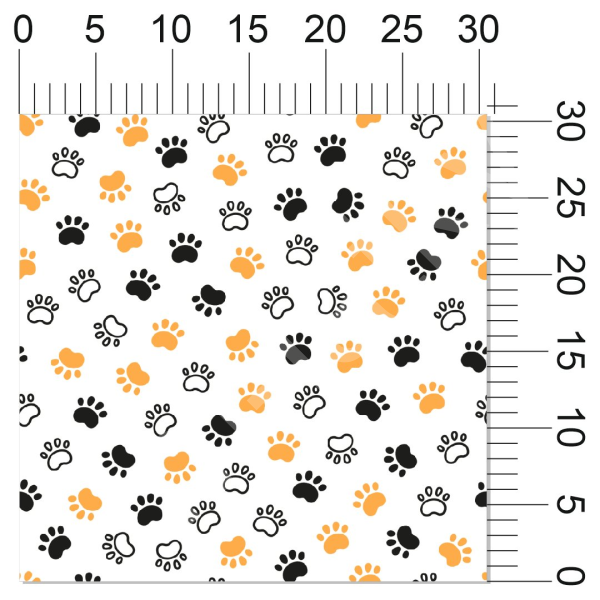 OB Metráž tlapky náš tisk na objednávku – výběr z materiálů ;| m-latky ...